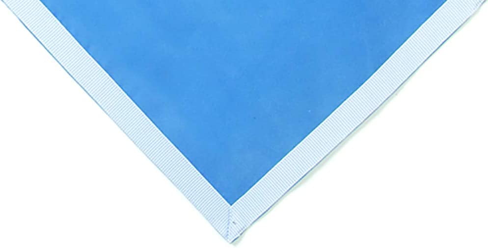 44" Square Wedgewood Blue Card (Bridge) Table Cover - Walmart.com