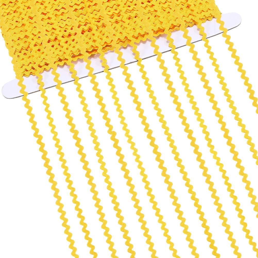 44 Yards RIC Rac 1/8 inch Rick Rack Trim Rickrack Lace Wave Ribbon ...