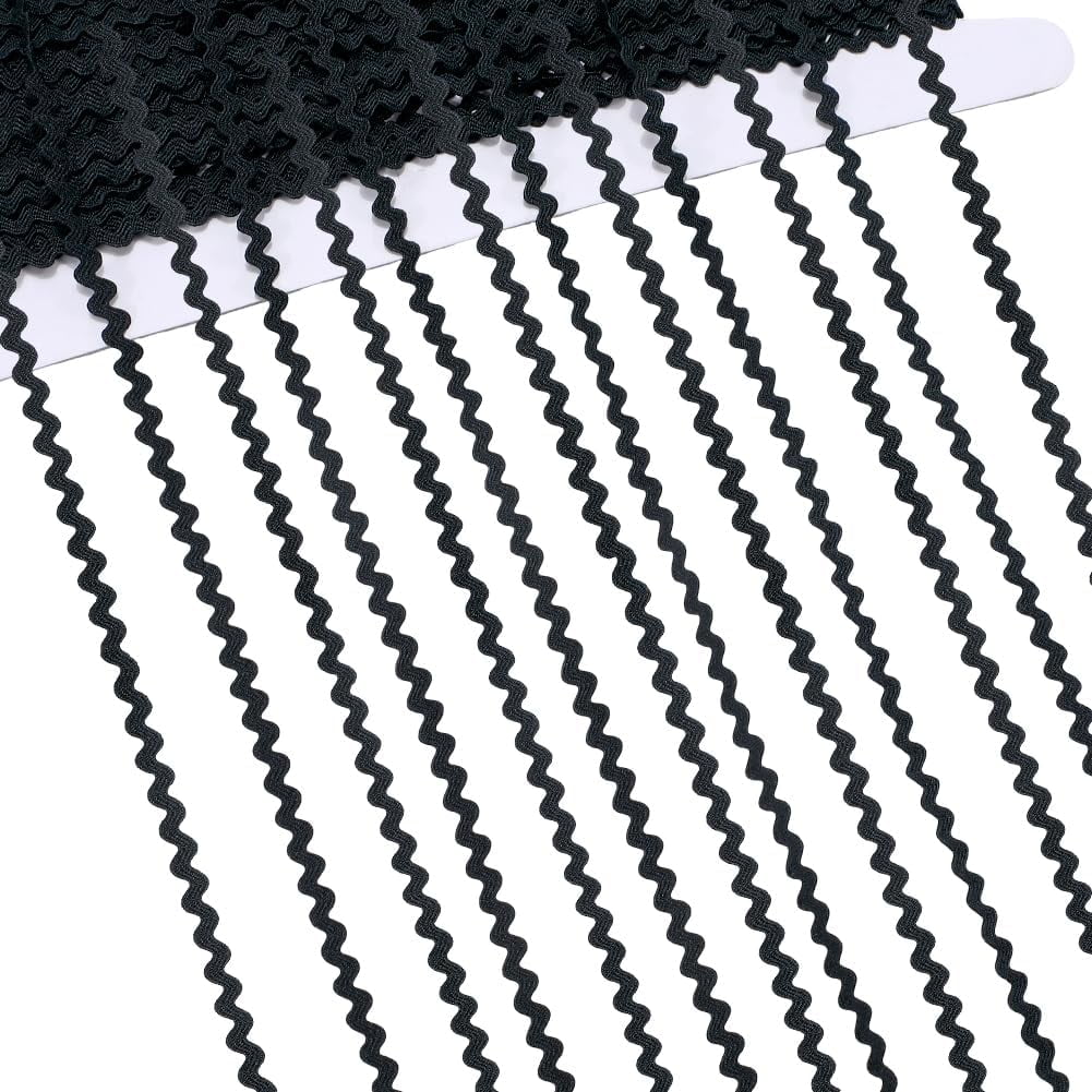 44 Yards RIC Rac Rick Rack Trim 1/8 inch Rickrack Lace Wave Ribbon Zig ...