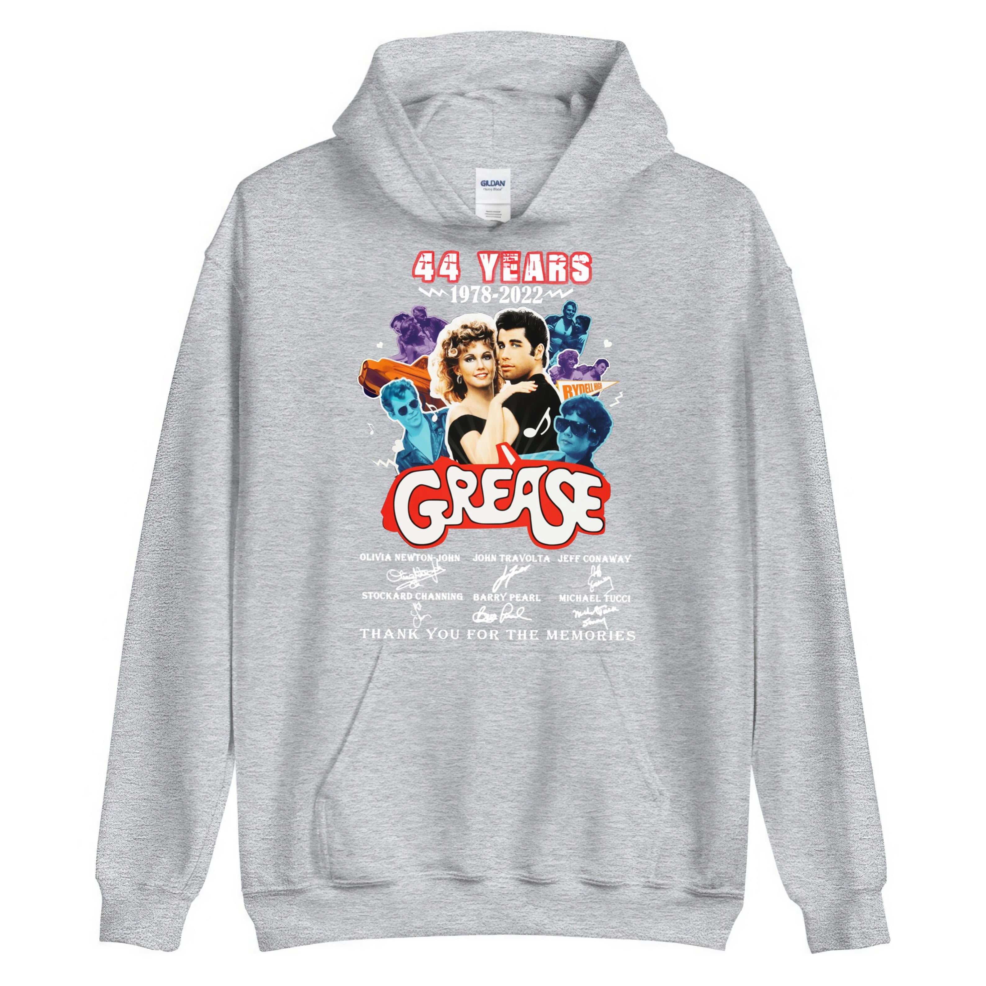 44 Years 1978 2022 Grease Thank You For The Memories Shirt-TH39949 ...