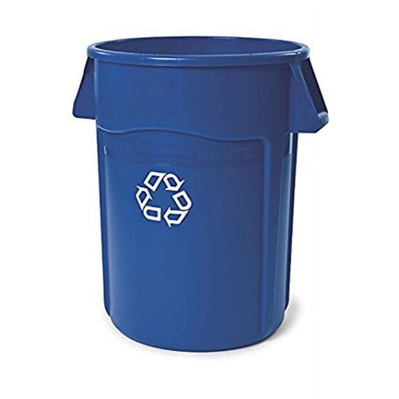44 gal Brute Recycling Round Container - Blue - Walmart.com