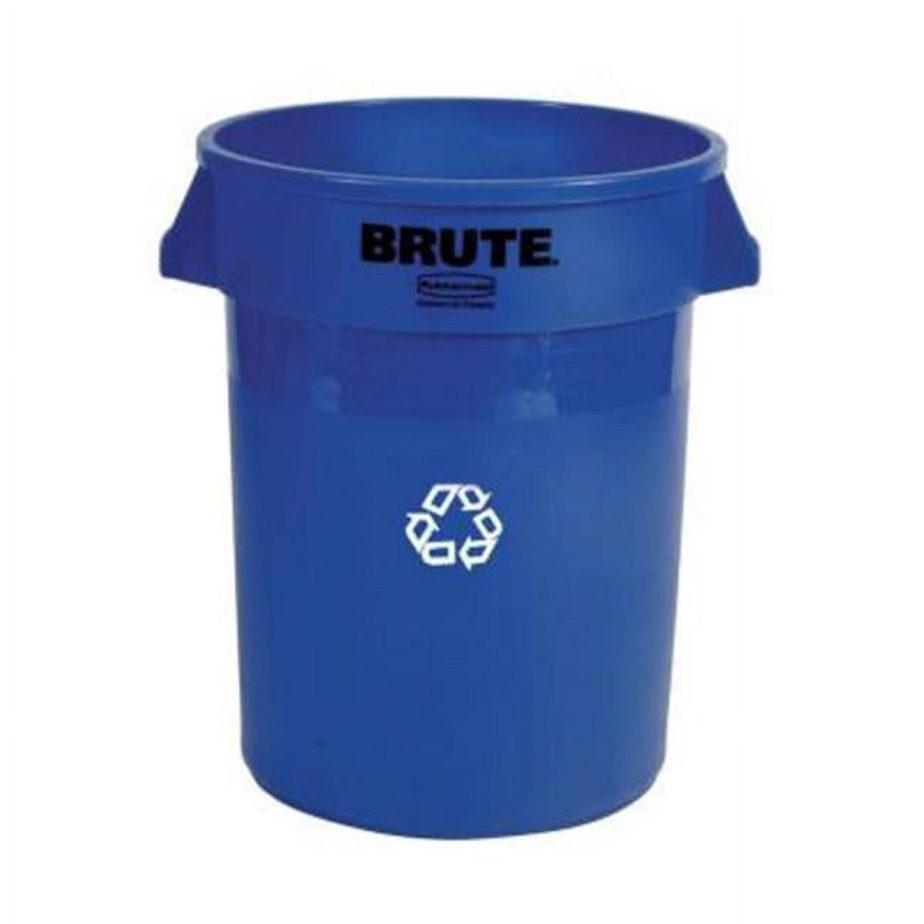44 gal. Vented Recycling Waste Container- Blue - Walmart.com