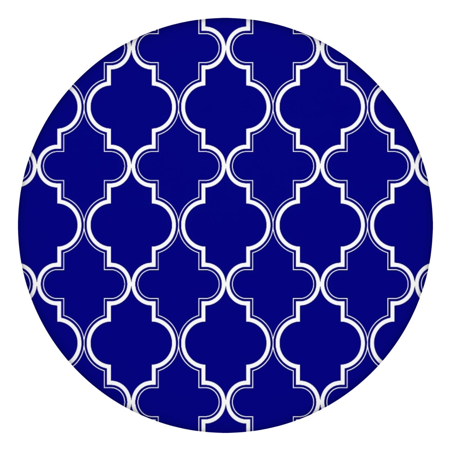 44 inch Picnic tablecloth mandala tablecloth with boho mandala design, elastic edge, for dining ...