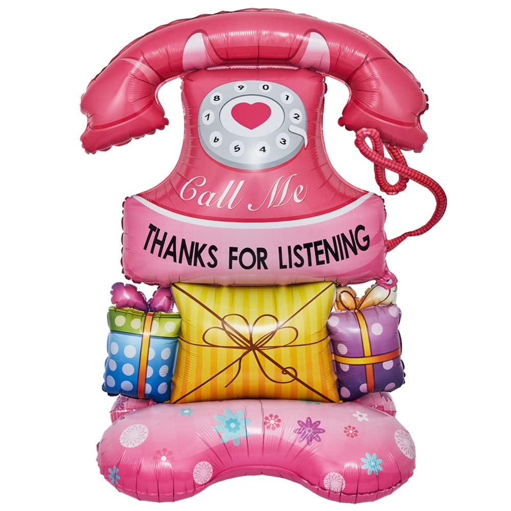 44 inch Retro Style ZS23 Love Telephone Balloon with Base - Foil ...