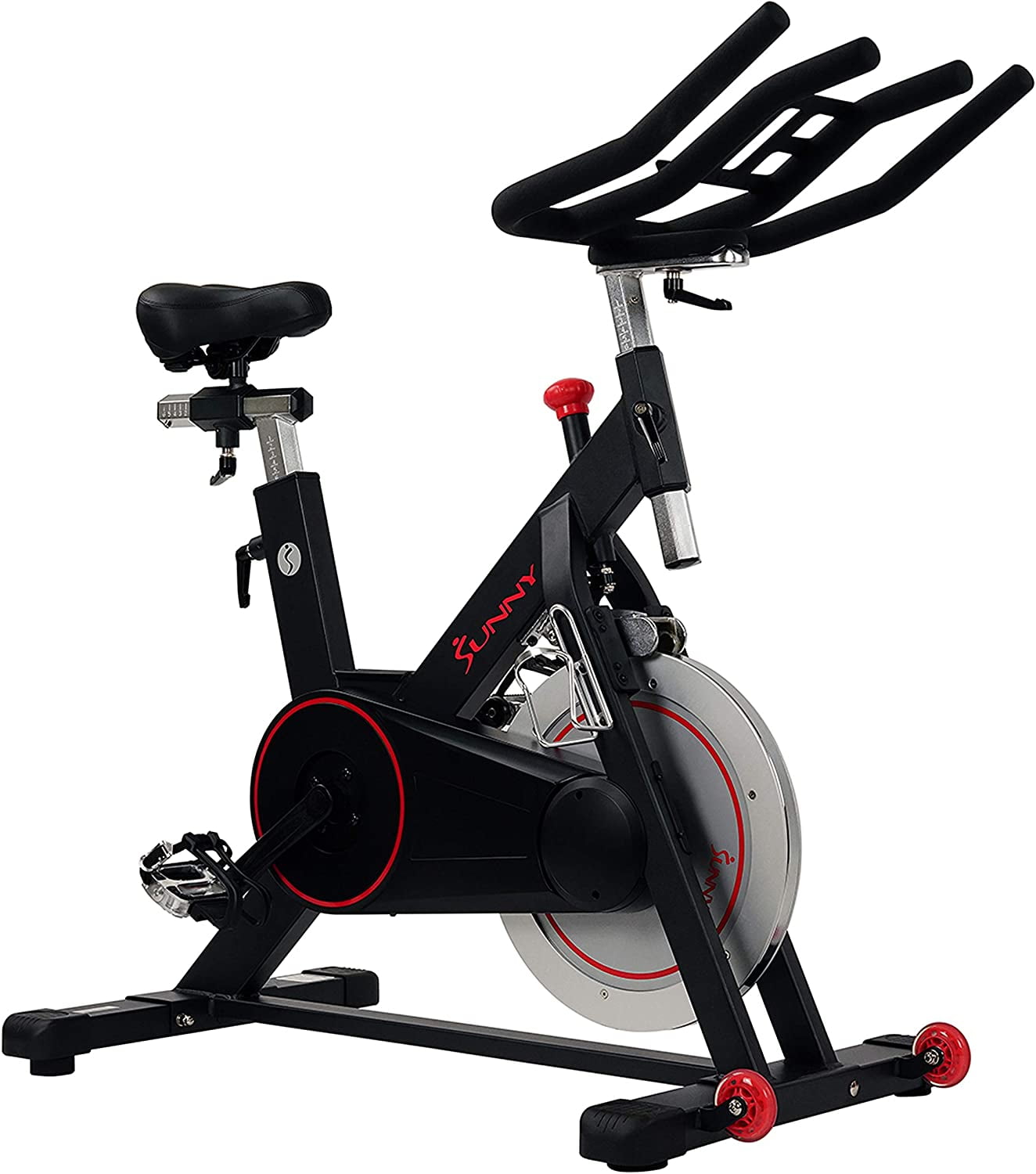 44 lb Heavy Duty Flywheel Indoor Cycling Bike with Adjustable , Tablet ...