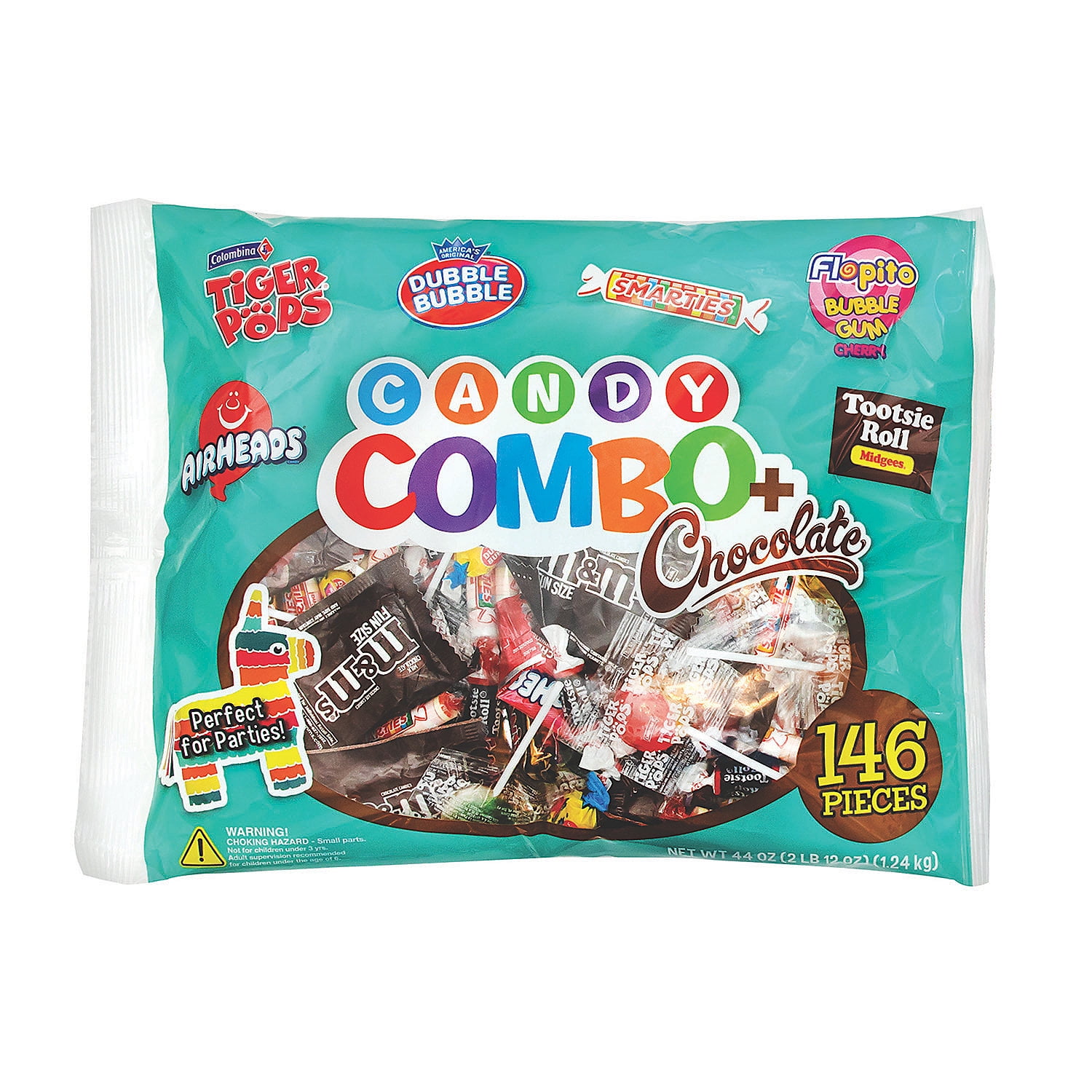 44 oz. Candy Combo & Chocolate Perfect Party Piñata Mix Assortment ...