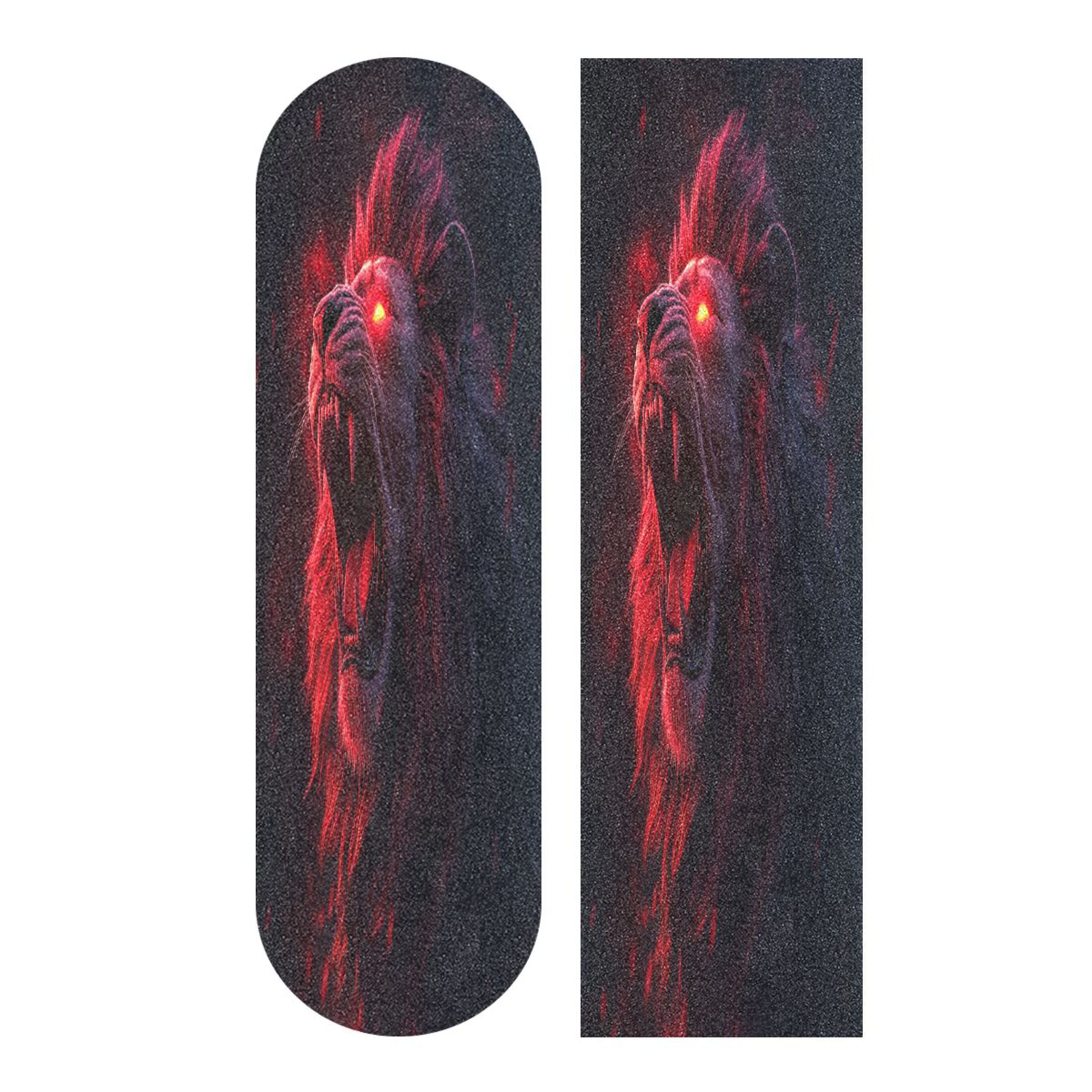 44" x 10" Skateboard Grip Tape Diamond Grit Surface, Heavy-Duty PVC ...