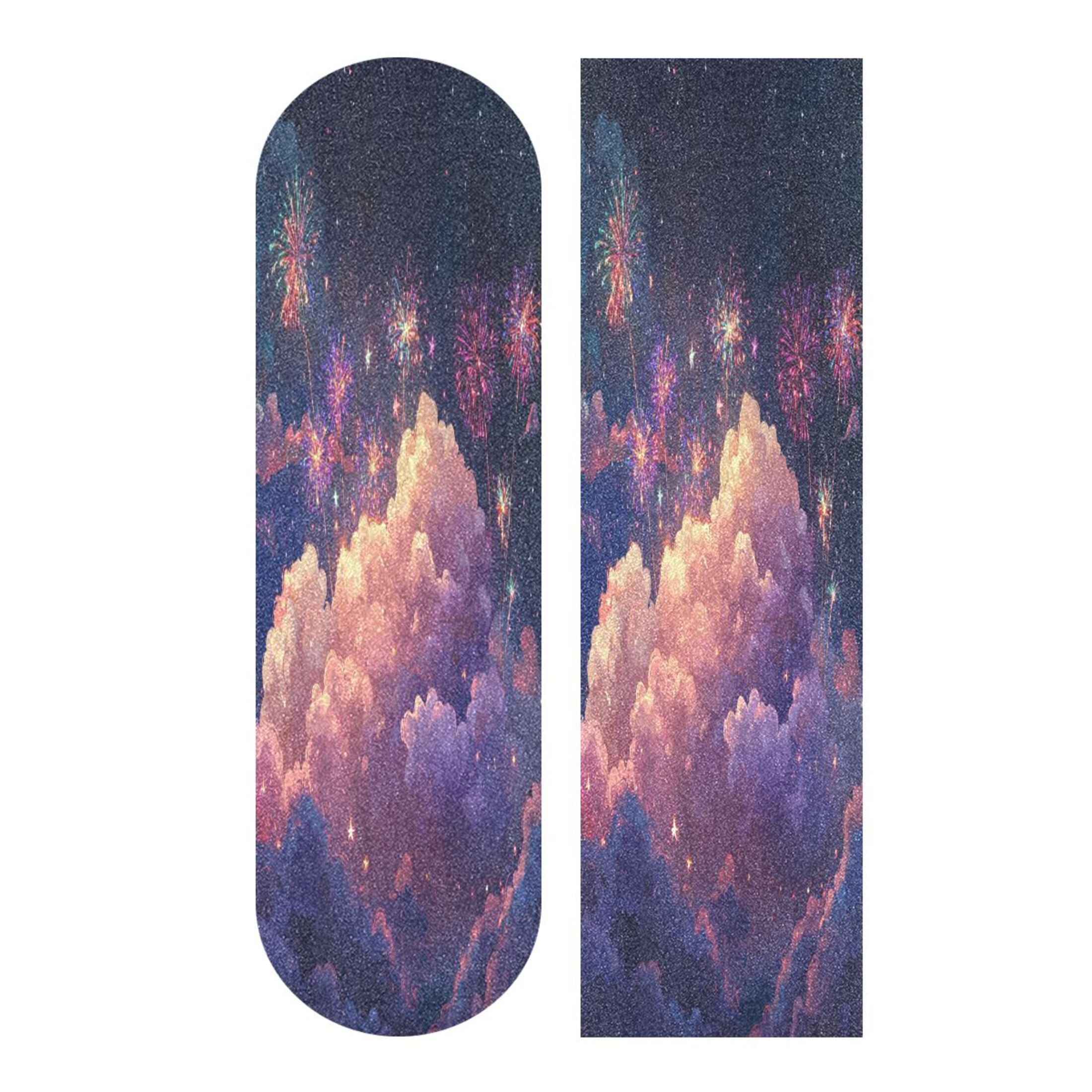 44" x 10" Skateboard Grip Tape Diamond Grit Surface, Heavy-Duty PVC ...