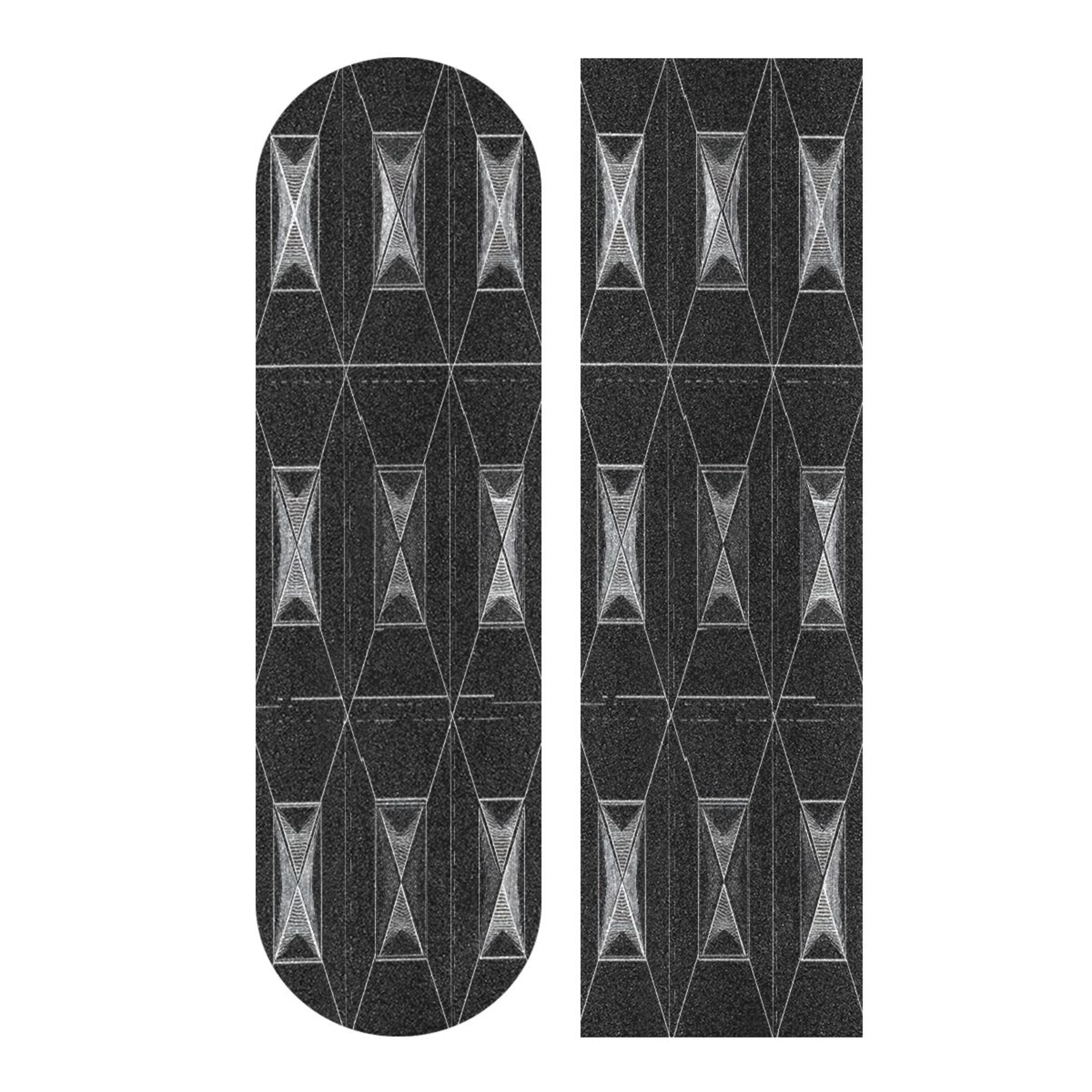 44" x 10" Skateboard Grip Tape Diamond Grit Surface, Heavy-Duty PVC ...