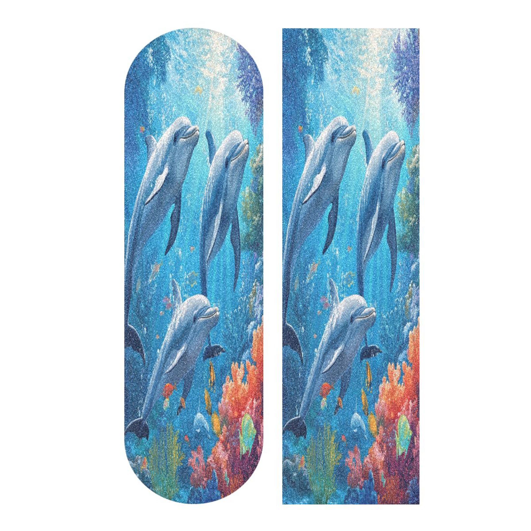 44"x10" PVC Anti-Slip Pad Skateboard Anti-Slip Pad with High-Density ...
