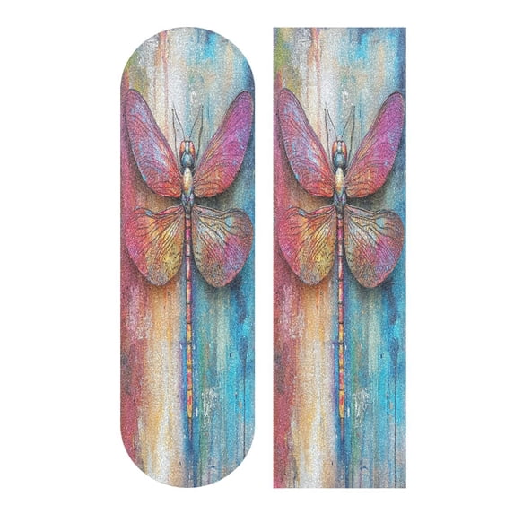 44"x10" PVC Anti-Slip Pad Skateboard Anti-Slip Pad with High-Density ...