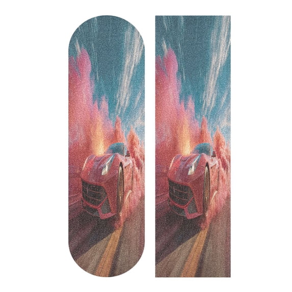 44"x10" PVC Anti-Slip Pad Skateboard Anti-Slip Pad with High-Density ...
