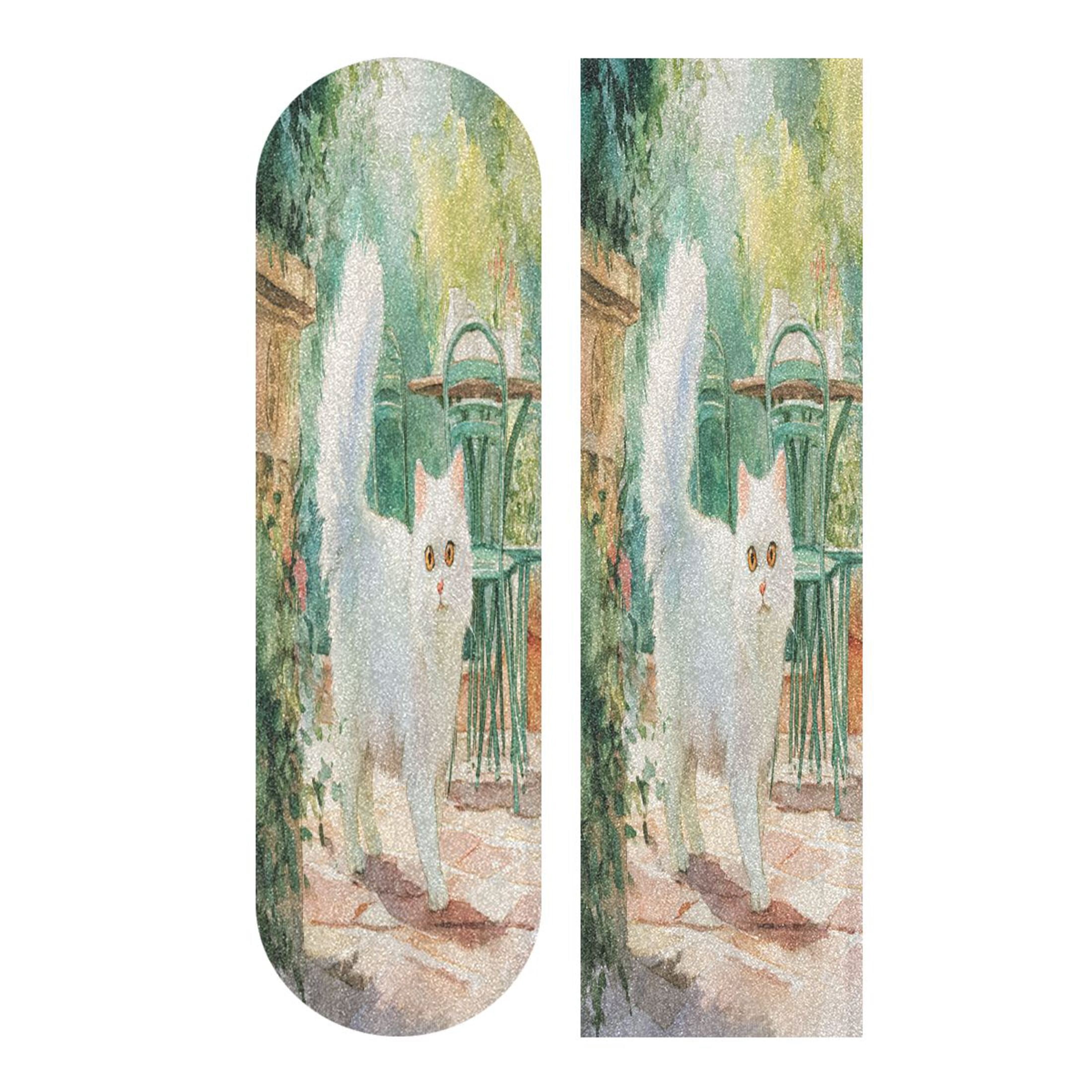 44"x10" PVC Anti-Slip Pad Skateboard Anti-Slip Pad with High-Density ...