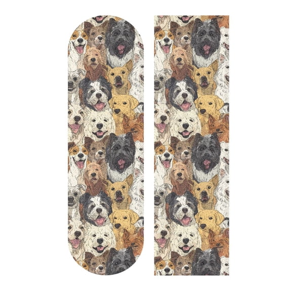 44"x10" Skateboard Grip Tape Protector Sheets Nonslip Protection ...