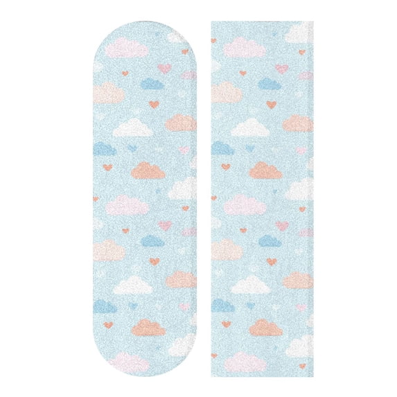 44"x10" Skateboard Grip Tape Protector Sheets Nonslip Protection ...