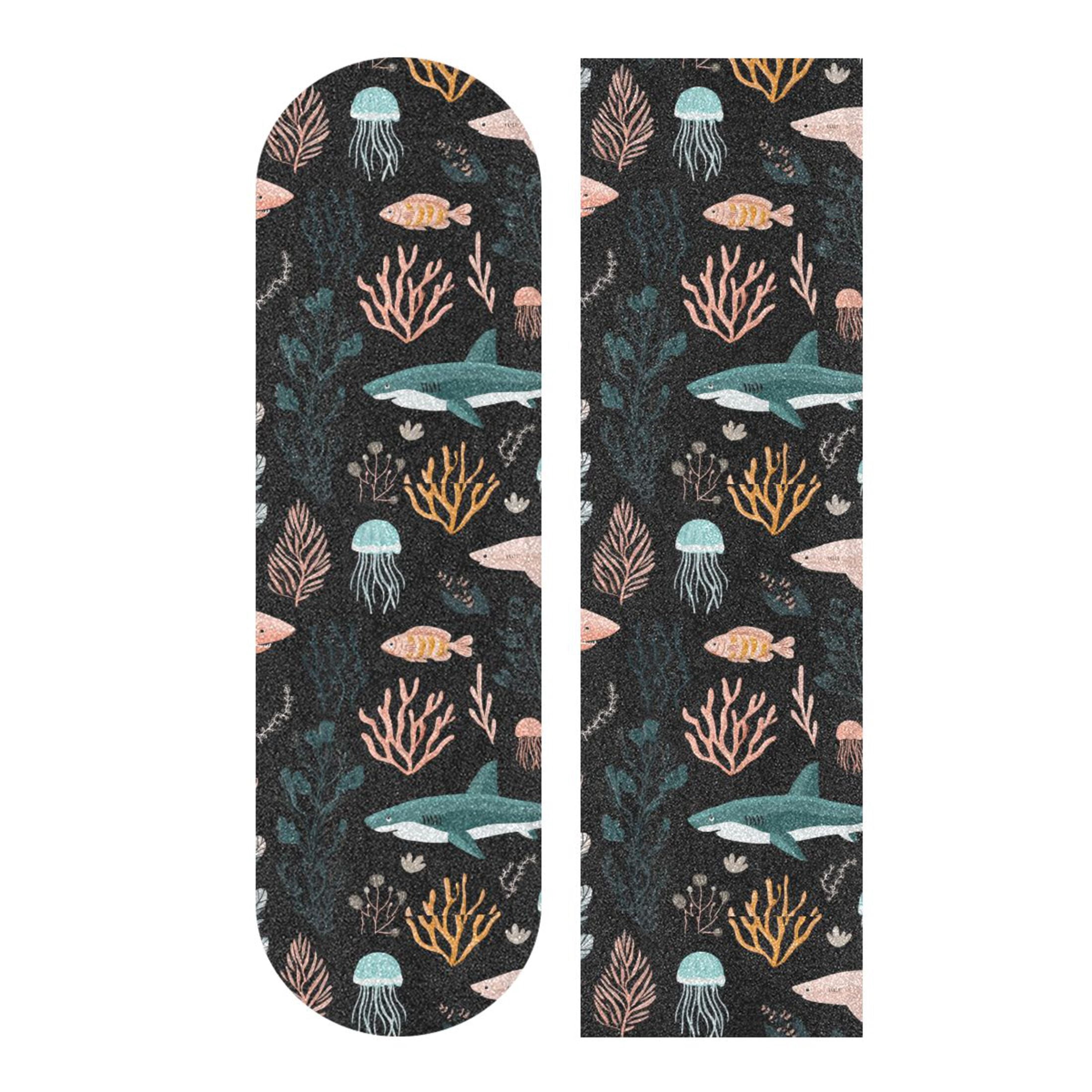 44"x10" Skateboard Grip Tape Protector Sheets Nonslip Protection ...