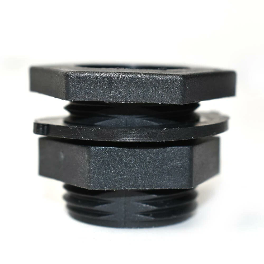 4400713 Black Nylon Evaporative Cooler Overflow Drain - 3/4" Male Ght X ...