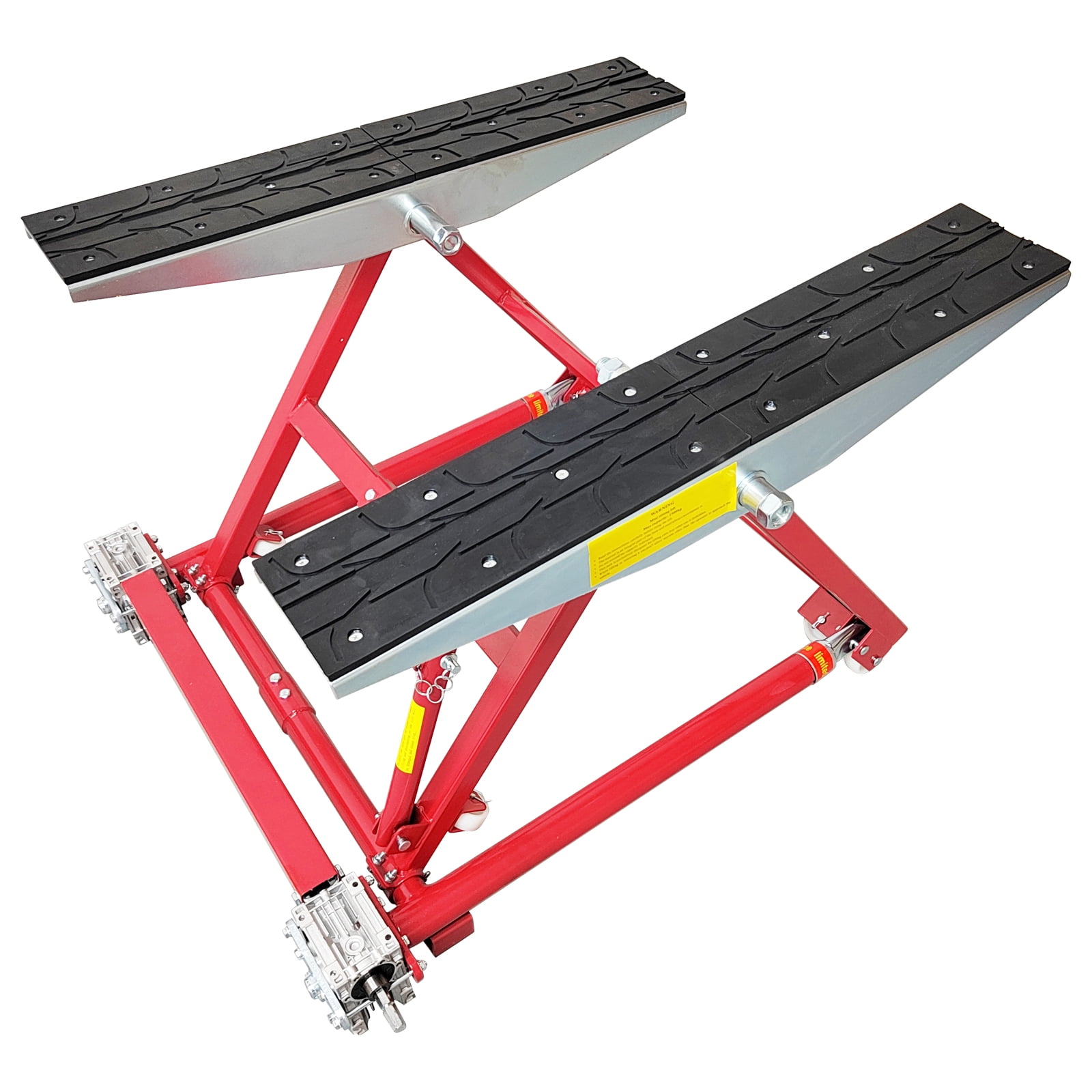 4400lbs Mini Tilting Car Lift Dual Workbench Car Auto Scissor Lift 3 ...