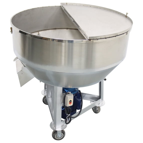 440LBS Stainless Steel Vertical Powder Particle Feed Fertilizer Mixer ...