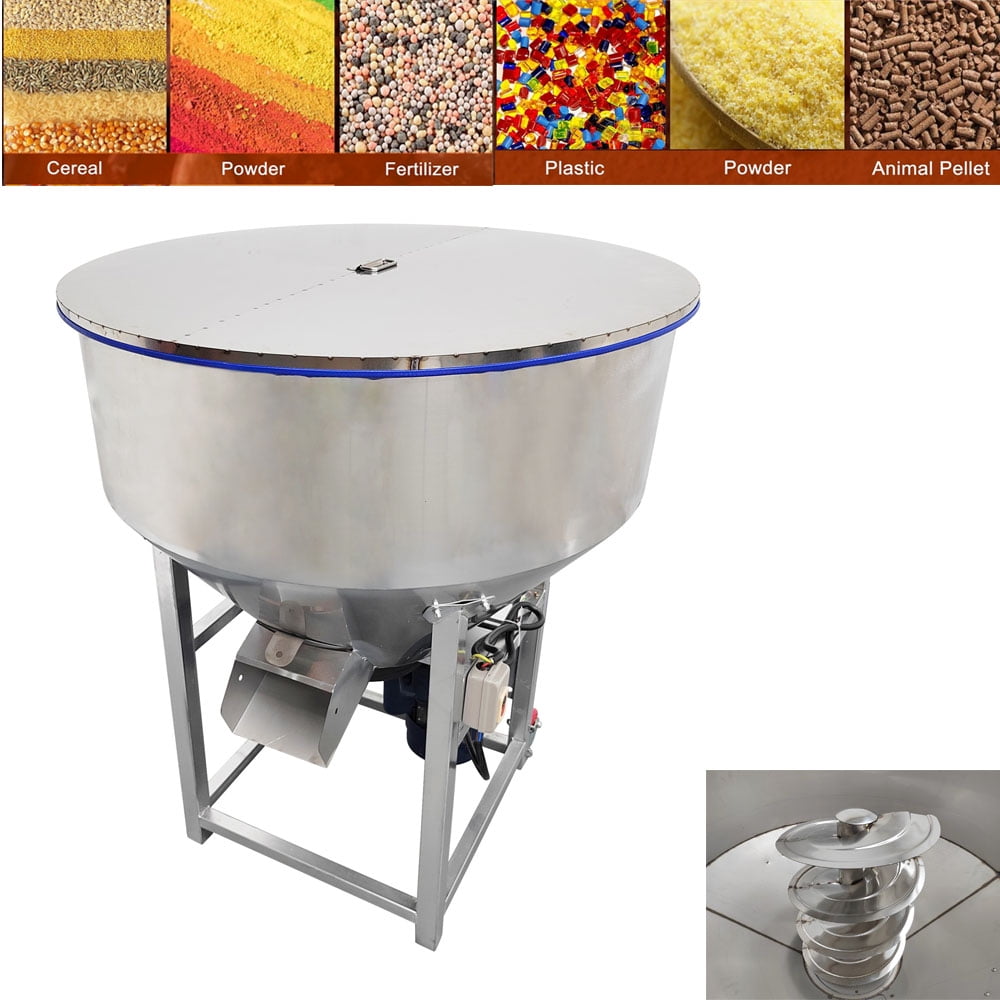 440Lbs Vertical Feed Mixer Granular Plastic Mixer Dry Grain Granule ...