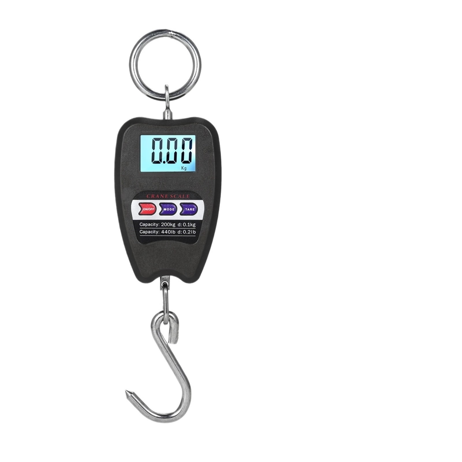440lb Digital Hanging Scale With Accurate Sensors Handheld 200Kg Mini ...