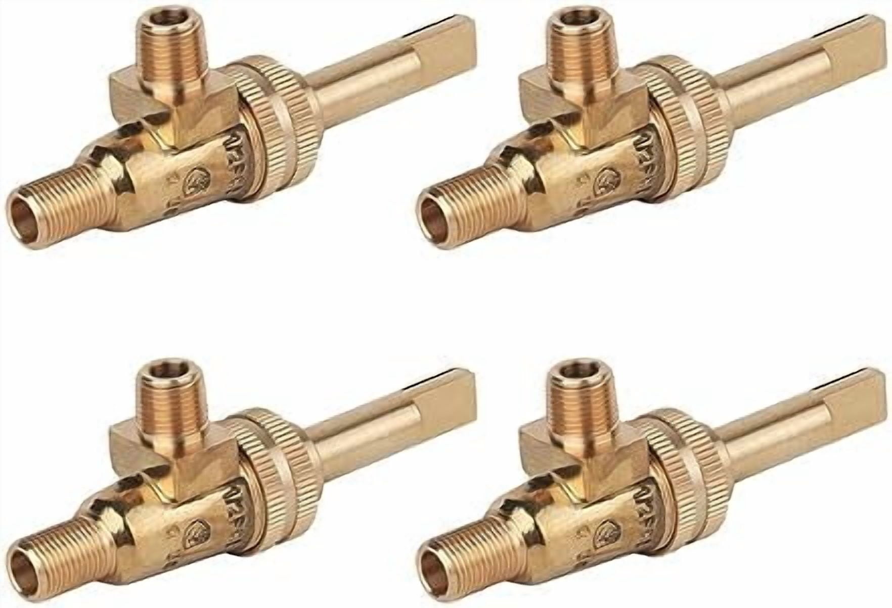 4418500200 Gas Burner Valve Jade Range Gas Valve 1/8" Mpt X 3/8-27 4 ...