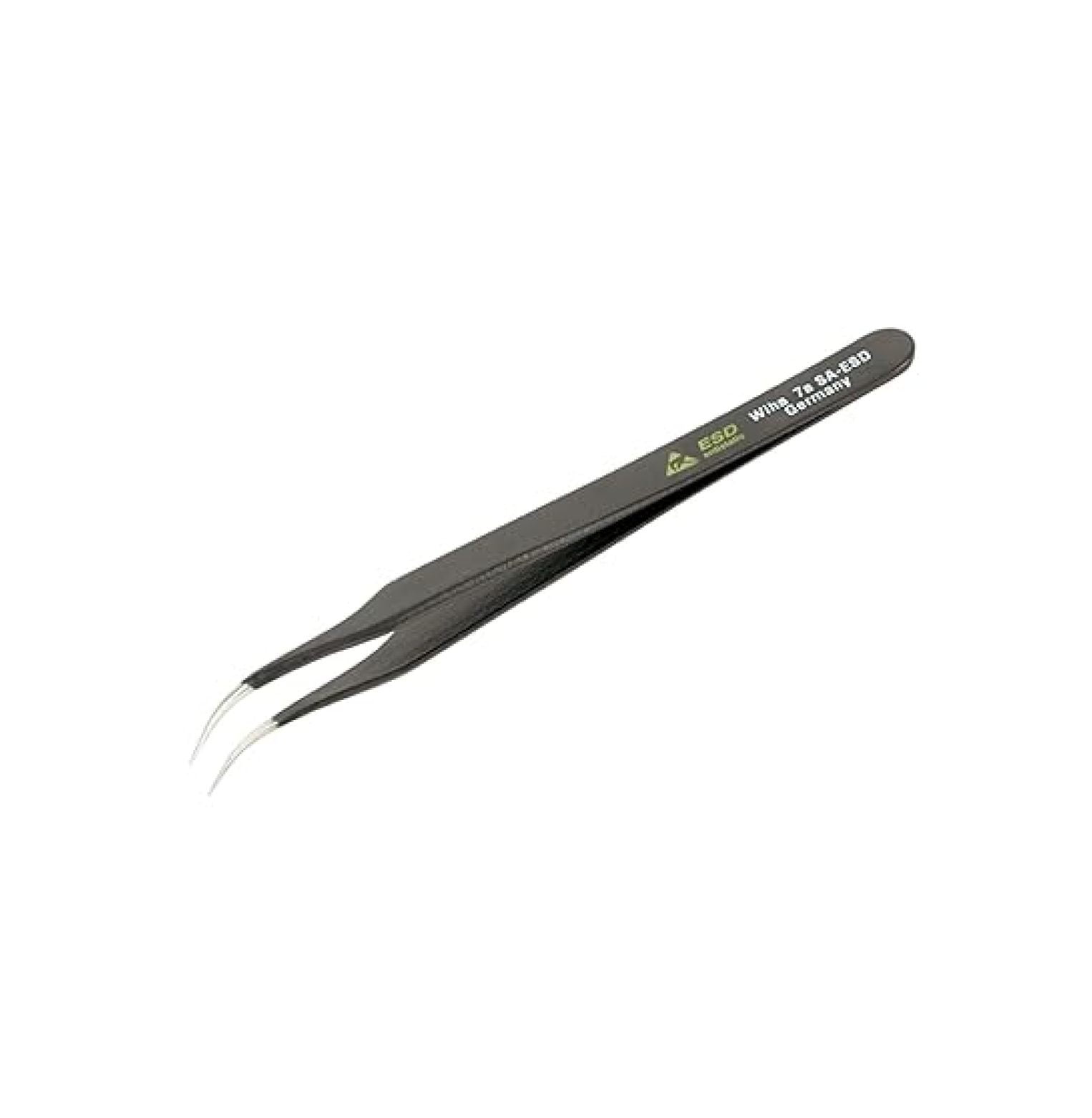 44510 Stainless Steel Curved, Extra Fine Professional ESD Precision ...