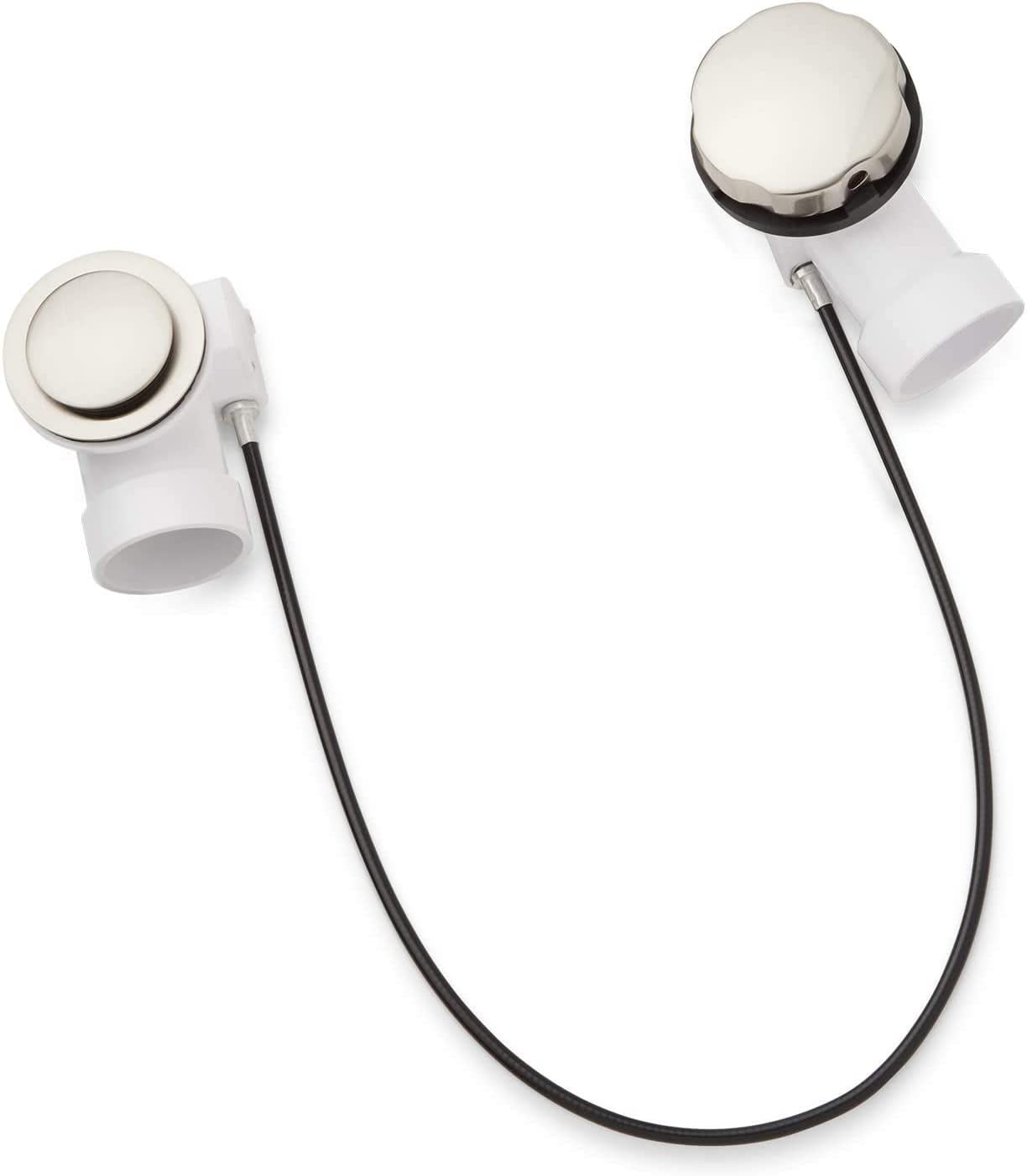 446729 PVC Cable Drain Overflow for 17" - 22" Deep Alcove Tubs ...