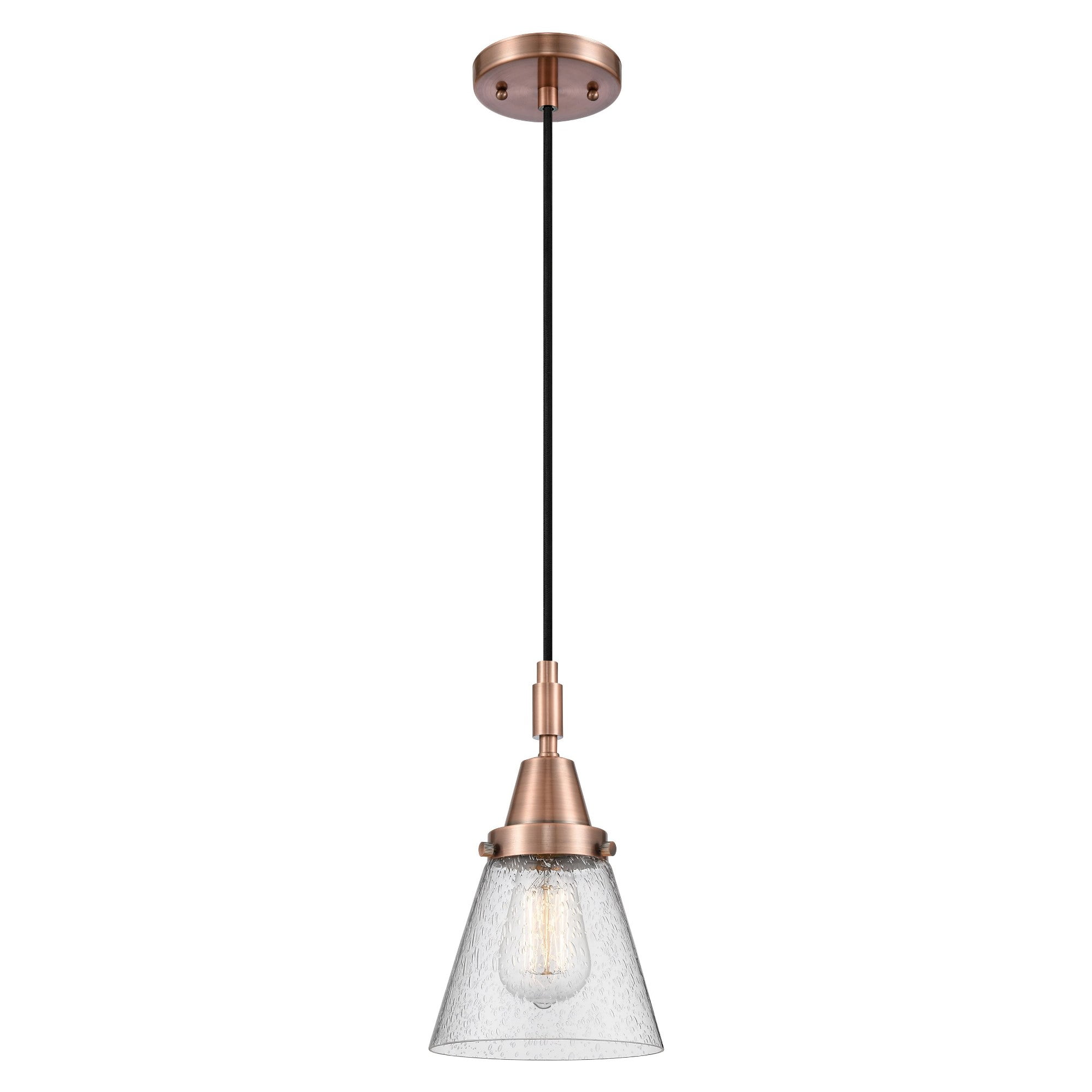 447-1P-AC-G64-Innovations Lighting-Cone - 1 Light Cord Hung Mini ...
