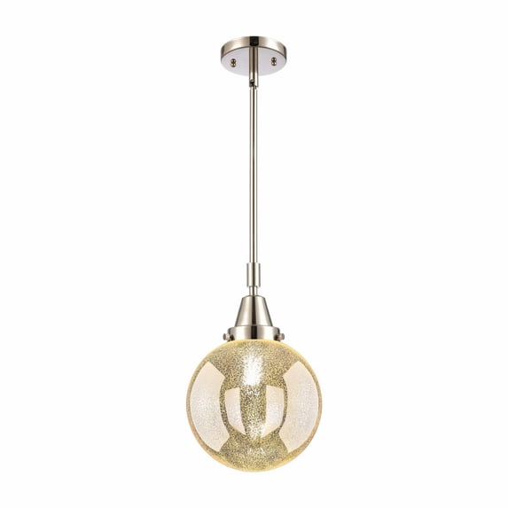 447-1S-PN-G208-8 Innovations Lighting Beacon - 1 Light Stem Hung Mini ...