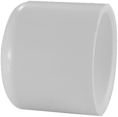 447 Series PVC Pipe Fitting - Cap - Schedule 40 (White) - 8" (SOC ...