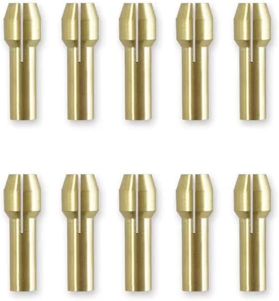 4485 Brass Collet Set,Quick Change Rotary Tool Collets 480 481 482 483 ...