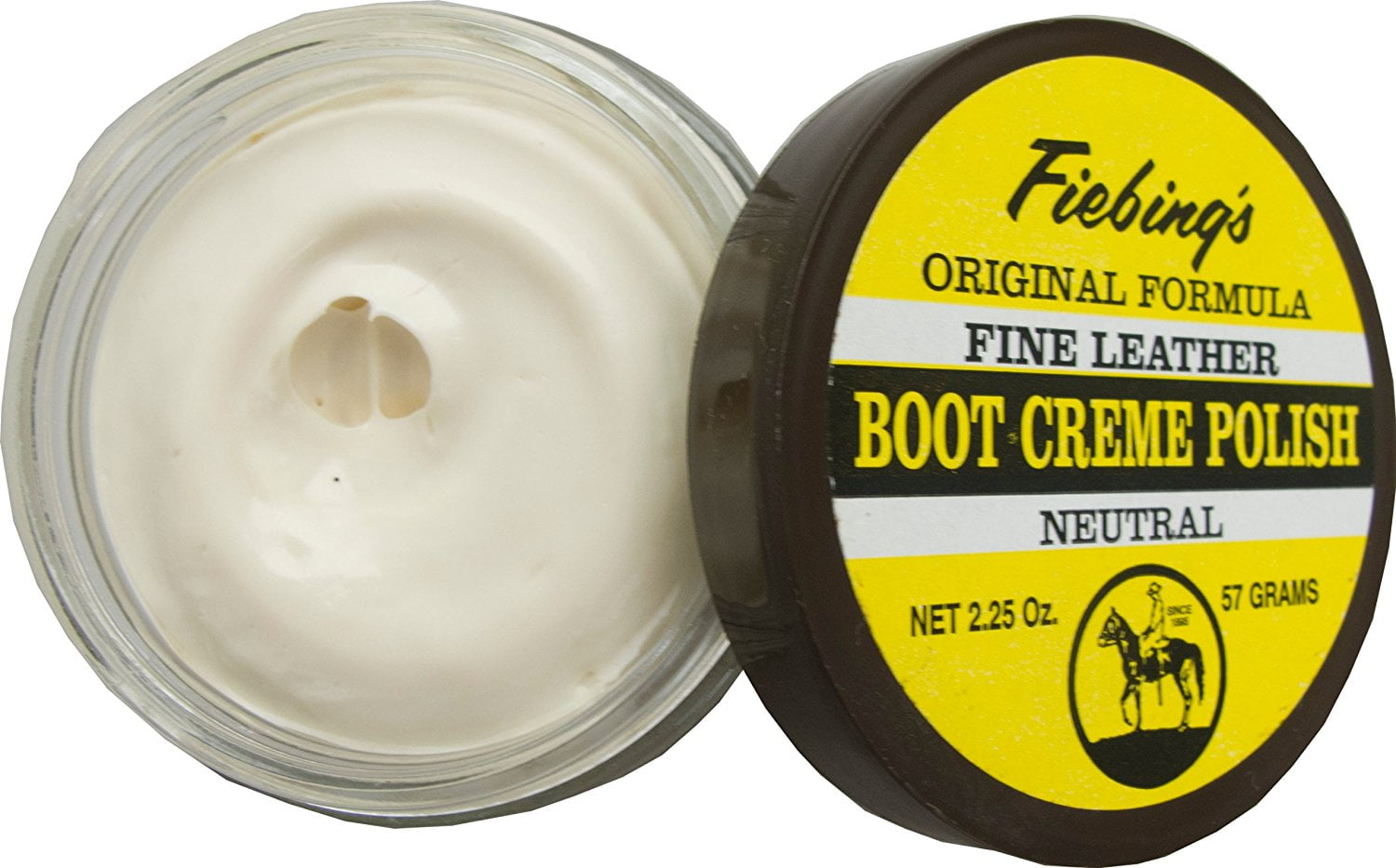 44FB Fiebing'S Boot Cream Polish Neutral 2 Ounce - Walmart.com