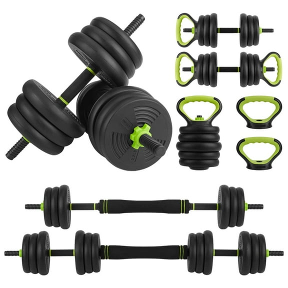 Yes4All 44 lbs Cement Adjustable Dumbbell - Walmart.com