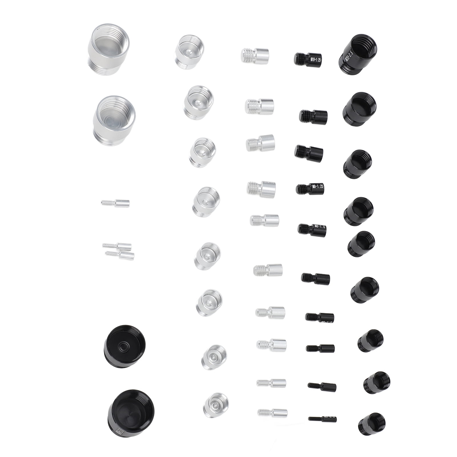 44PCS Nut and Bolt Thread Checker High Accuracy Bolt Nut Identifier ...