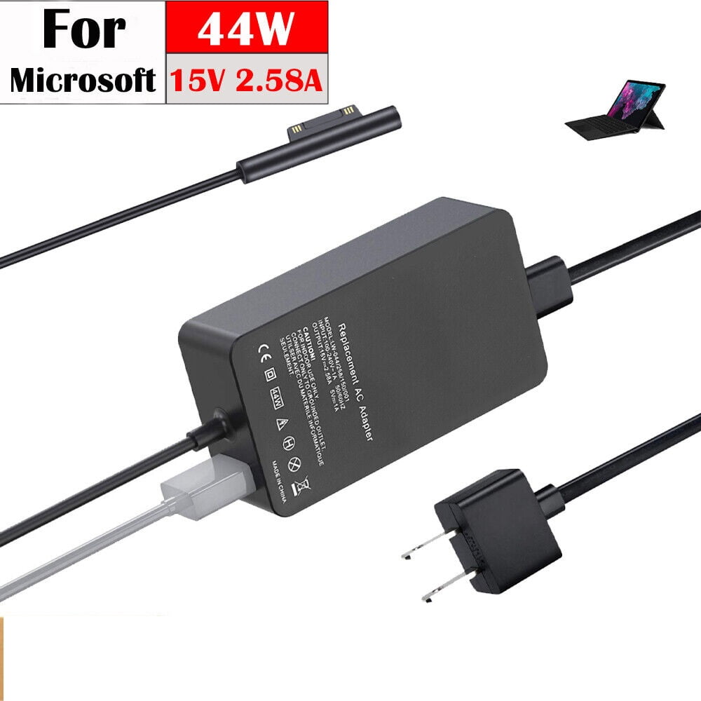 44W 1800 Surface Pro Charger for Microsoft Surface Pro 7 AC Adapter ...