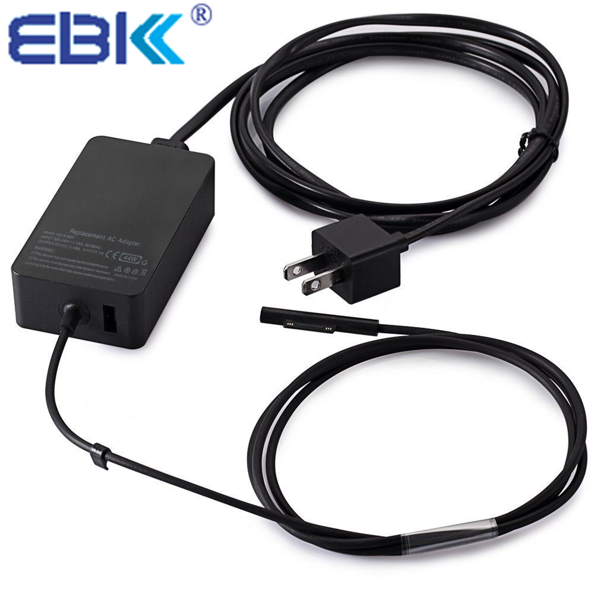 44W 2.58A AC power Adapter charger for microsoft surface Pro 4 Pro 5 ...