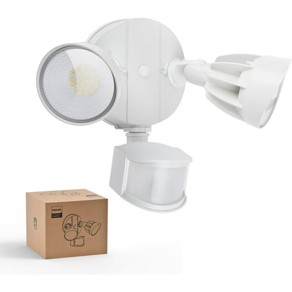 44W 4200 lm LED Security Light Outdoor w/PIR Motion Sensor, 5000K ...