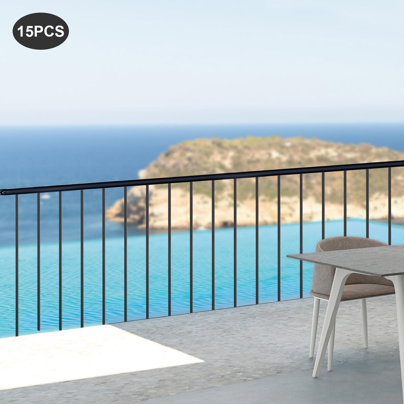 44in Balusters for Staircases, Decorative Metal Balusters, Staircases ...