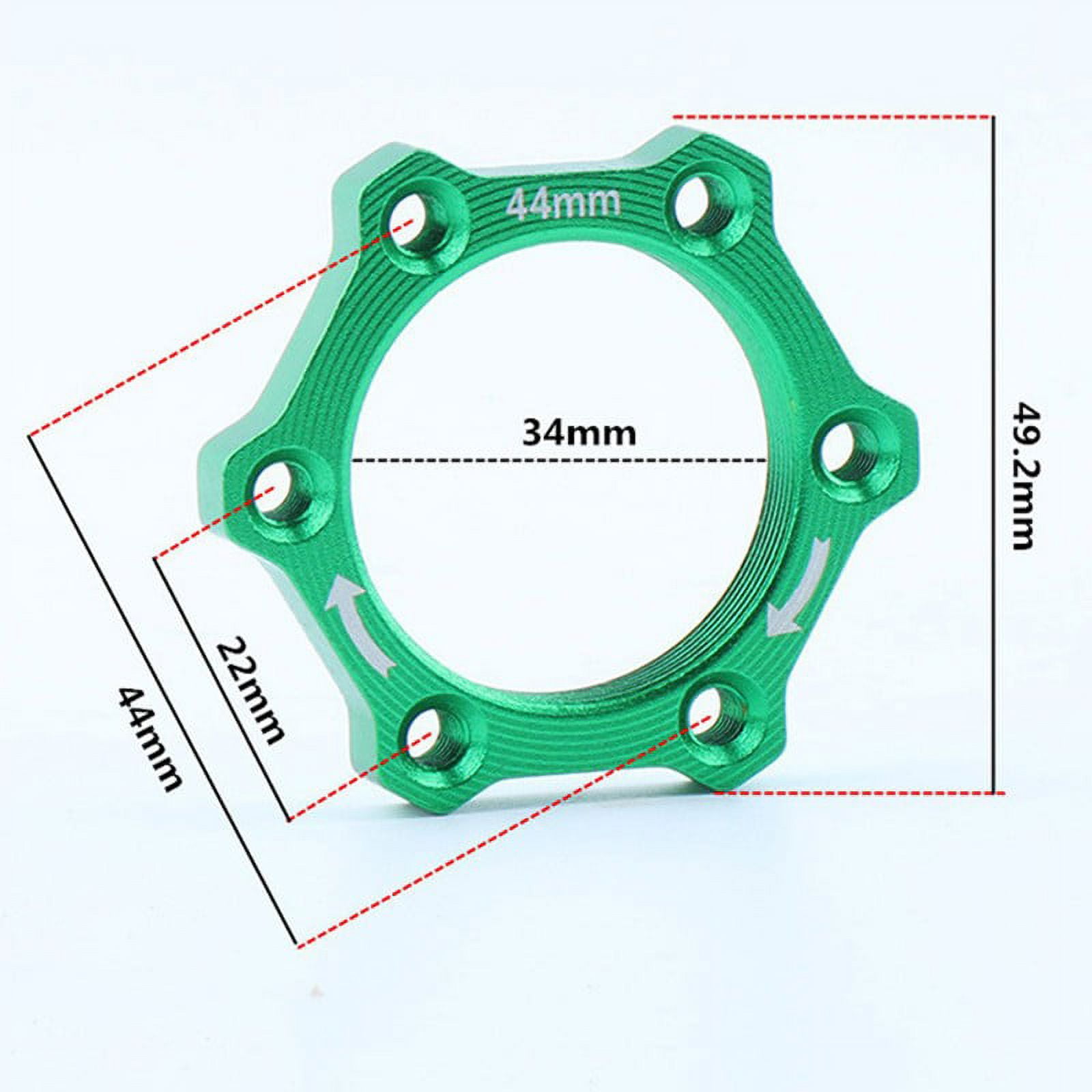 44mm Bicycle Bike Rotary Screw Thread Hub Flange Adapter Brake Disc ...