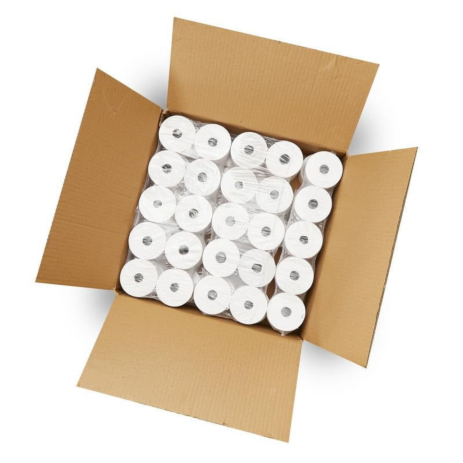 44mm X 230' Thermal Paper (50 Rolls - 50 GSM) 1 3/4" Inches x 70mm ...