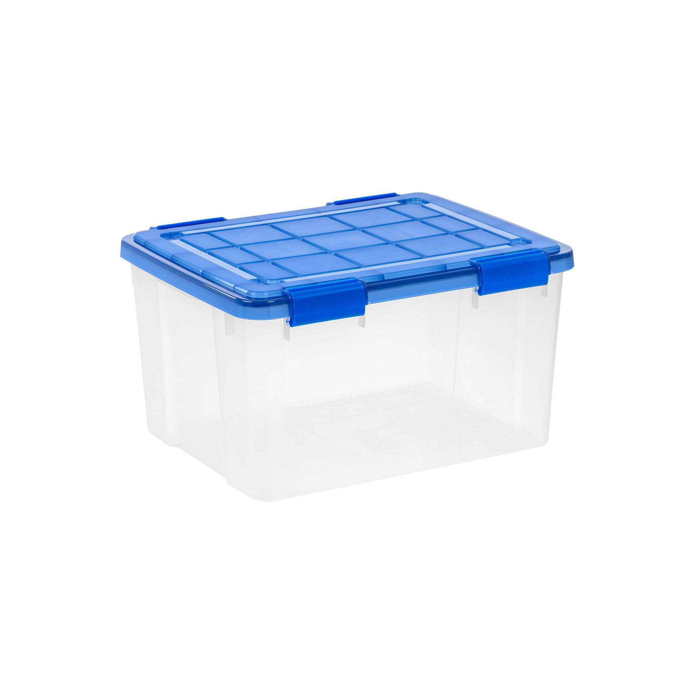 44qt WeatherPro Plastic Storage Bin: Stackable, BPA-Free, Airtight ...