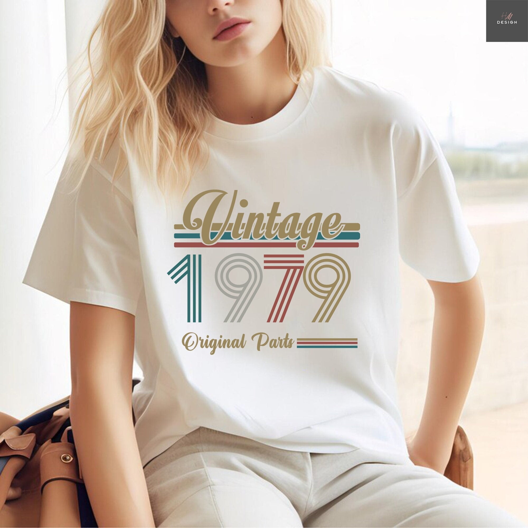 44rd Birthday Shirt, 1979 Shirt,44rd Birthday Gift For Women,44rd ...