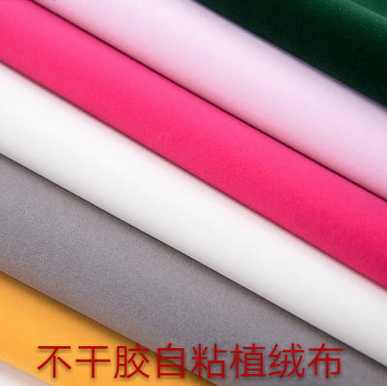 45 * 200cm Self-adhesive Velvet Flock Liner Jewelry Contact Paper Craft ...