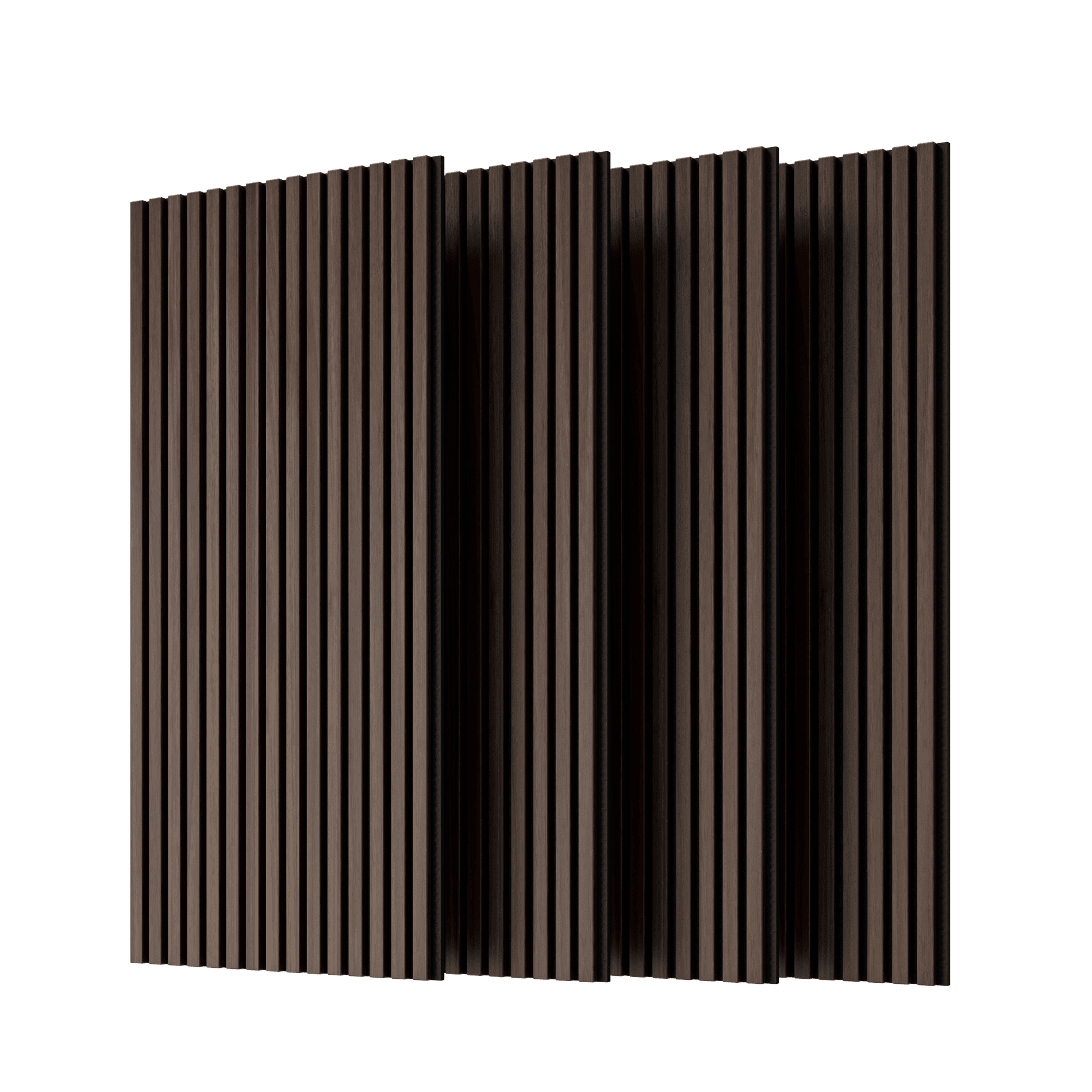 45.27''x 23.62'' Acoustic Wood Panels for Wall, 3D Fluted Sound ...