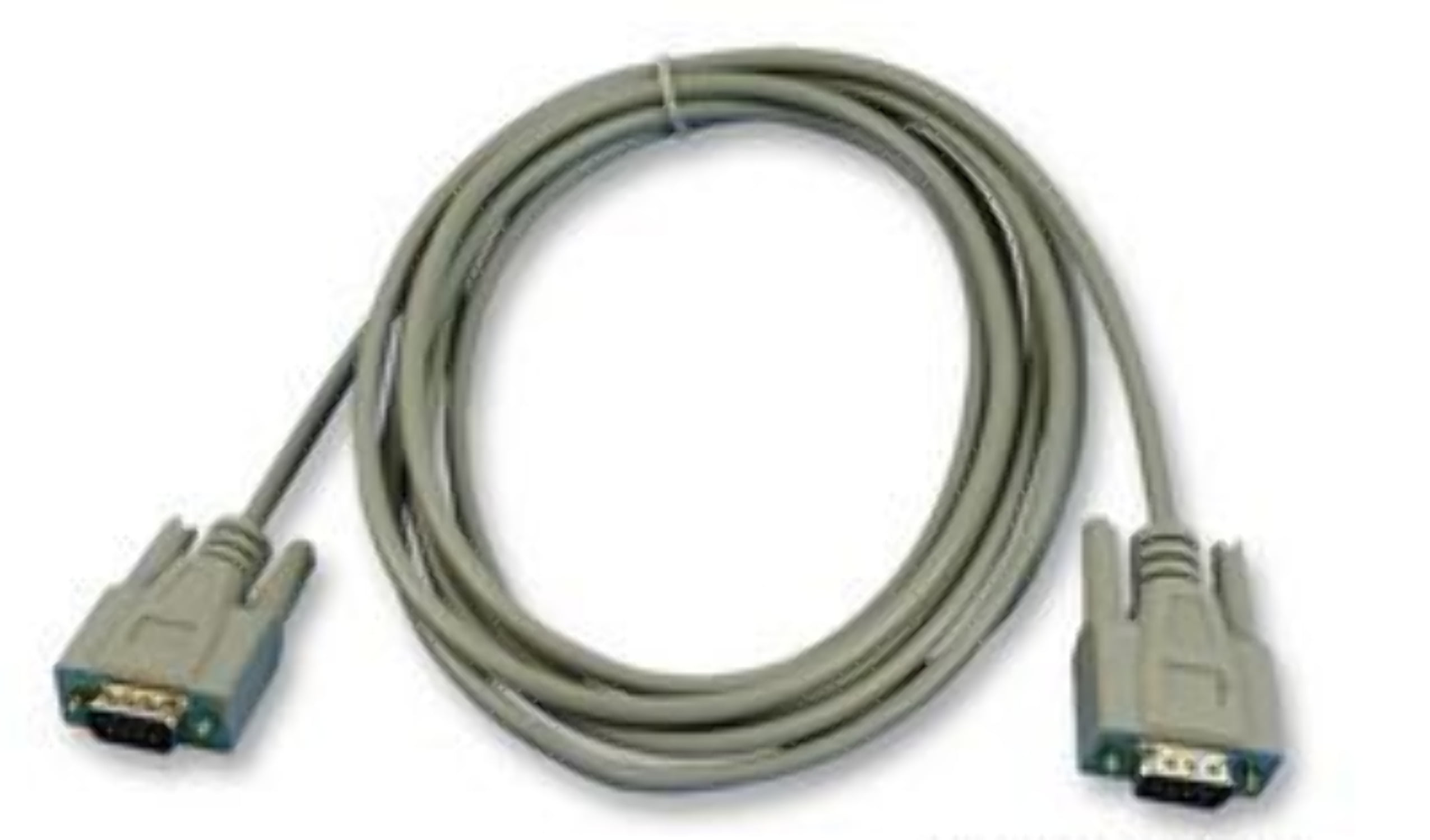 45-390 Null Modem Assembly Cable 3.048m 28AWG D-Sub to D-Sub 9 to 9 POS ...