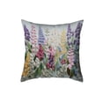 45*45cm Spring Plant Throw Cushion Cover - Features 3D-like flowers ...