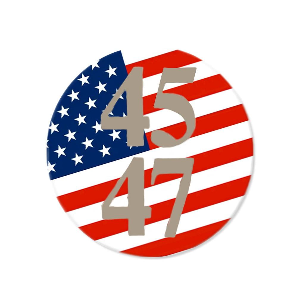 45 47 US President Pin - 2024 Election Portrait Brooch T7N7 G2V4 ...