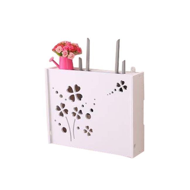 45.5 x 34 cm Practical Wi-Fi Router Storage Boxes - Lucky Clover ...