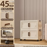 45/55/65cm Length Multifunction Folding Storage Cabinet Dustproof ...